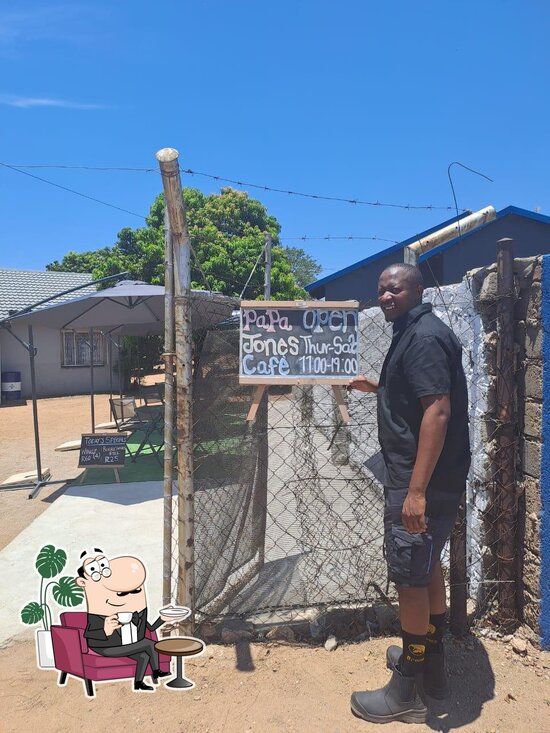 Menu at Papa Jones Cafe, Phalaborwa
