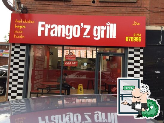 Menu at Frangoz Grill restaurant, Blackburn