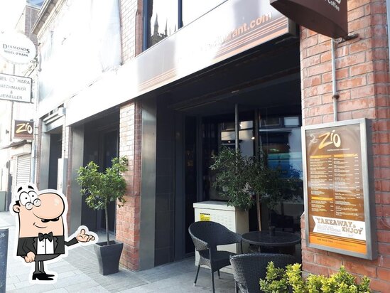 Menu at Zio restaurant, Portadown