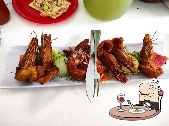 Carta del restaurante Pescados y Mariscos El Rey Del Mar, San Diego Alcalá