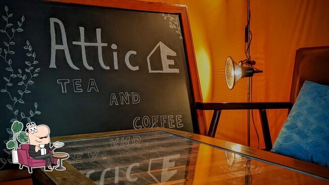 Menu at Attic cafe, Hai Phong