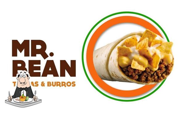 Menu at Mr.bean Tortas & Burros pub & bar, Mexico City