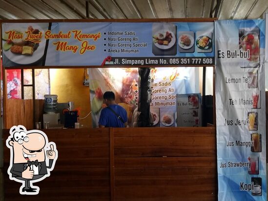 Menu at Nasi Liwet Sambal KEMANGI Mang JOE cafe, Tasikmalaya