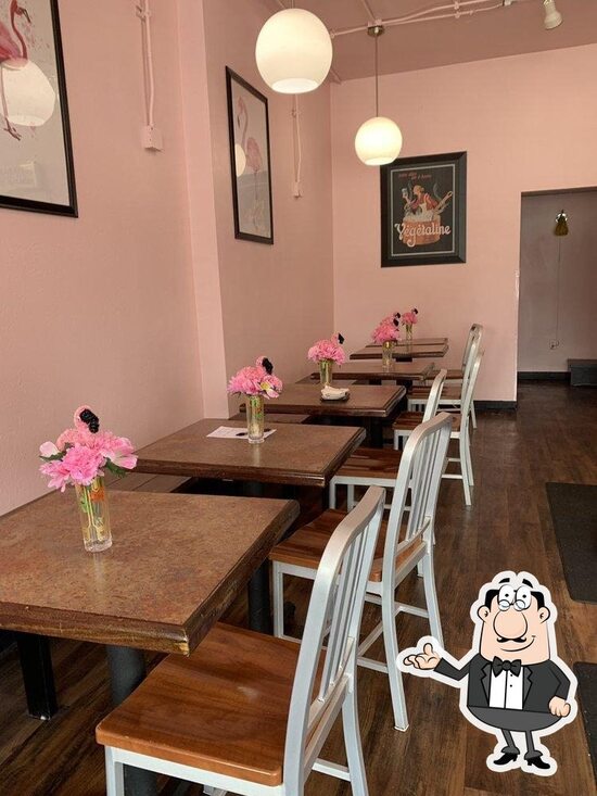 Menu at Pink Flamingo Bake Shop, Struthers
