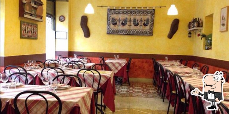 Menu at Sa Posada restaurant, Rome