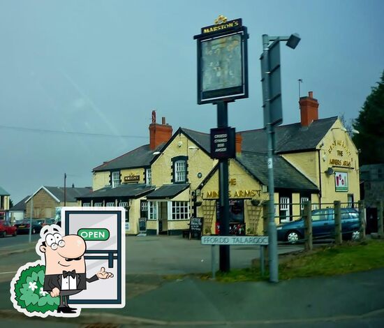 Menu at The Miners Arms pub & bar, Prestatyn
