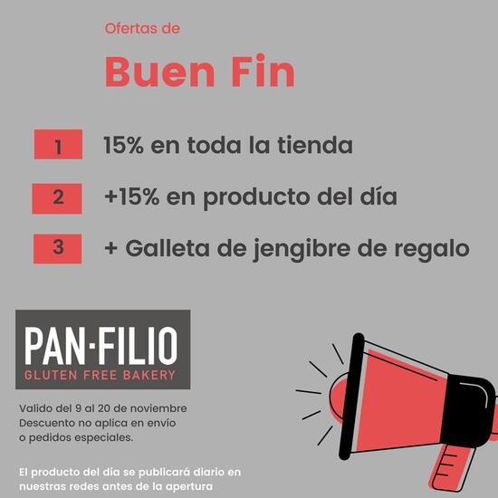 Menu at Pan Filio restaurant, Mexico City