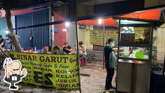 Menu at Sinar Garut Kacipta restaurant, West Jakarta