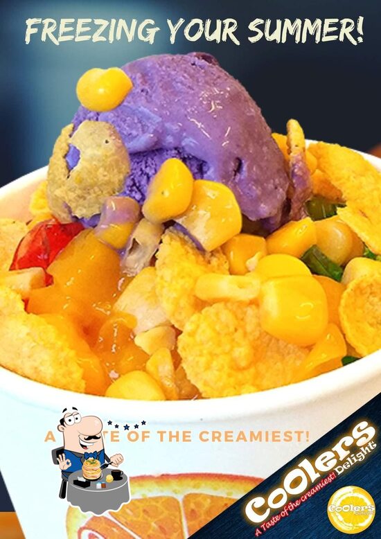 Menu at Coolers Delight restaurant, Dumaguete
