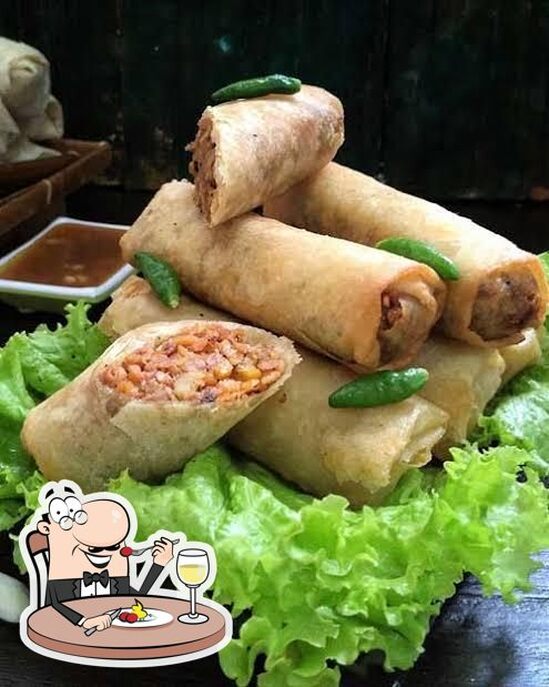 Menu at LUMPIA DEDE restaurant, Malang
