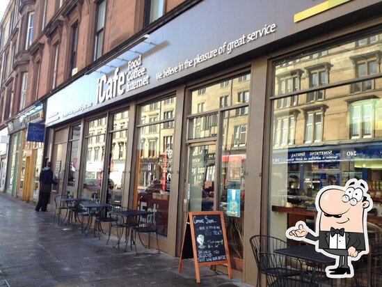 Menu at iCafe St George’s Cross, Glasgow, 223 Great Western Rd