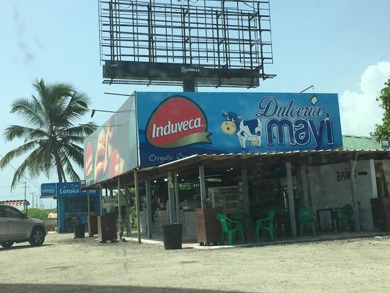 Menu at Dulceria Mayi restaurant, Dominicana