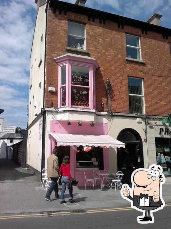 Menu at The Pink Cafe, Bray