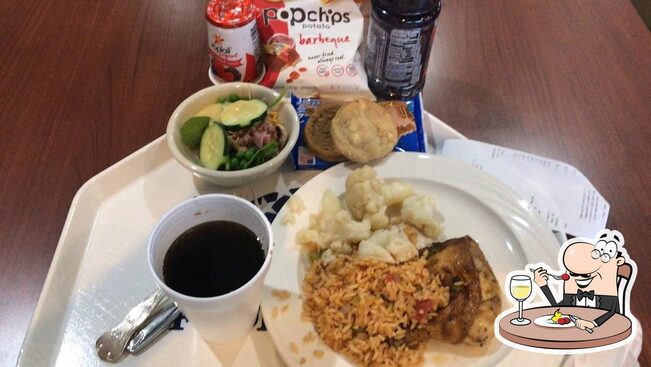 Menu at Crosswinds Dining Facility cafeteria, Nellis Air Force Base ...