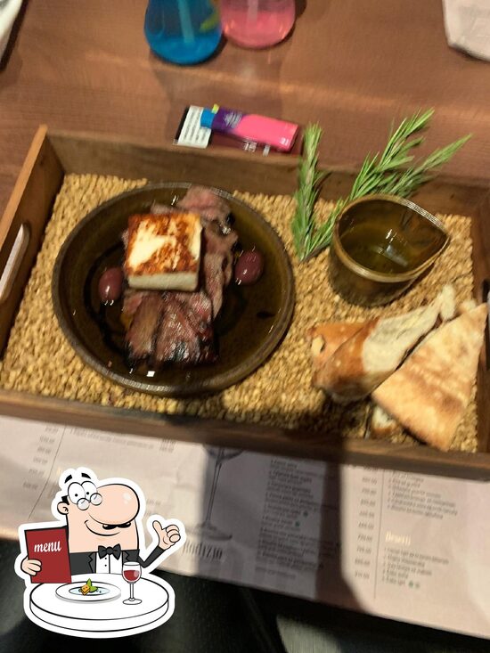 Menu at Rodizio restaurant, Belgrade