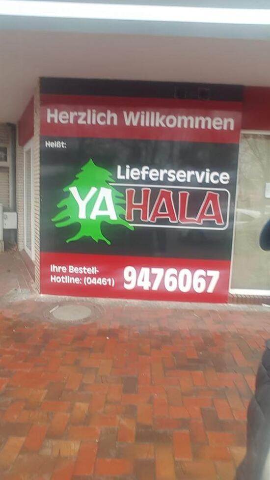 Speisekarte von YA HALA Schnellrestaurant, Schortens