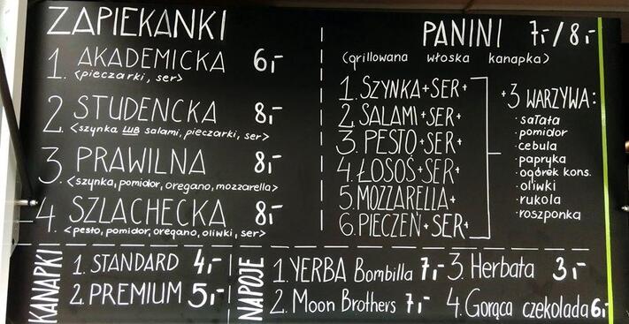 Menu at GastroMania pub & bar, Katowice