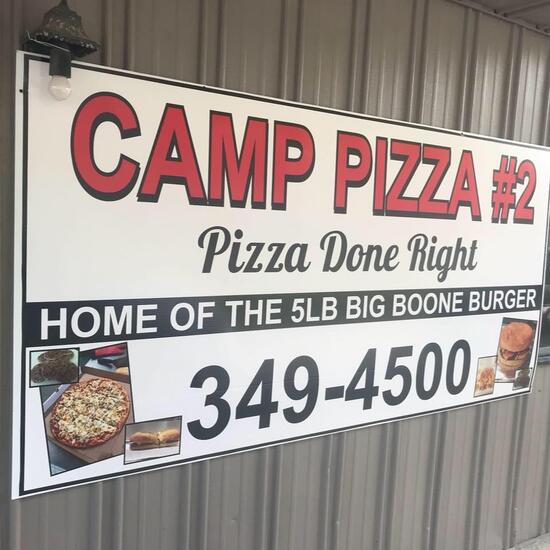 Menu at Camp Pizza #2 restaurant, Salyersville, 254 Parkway Dr