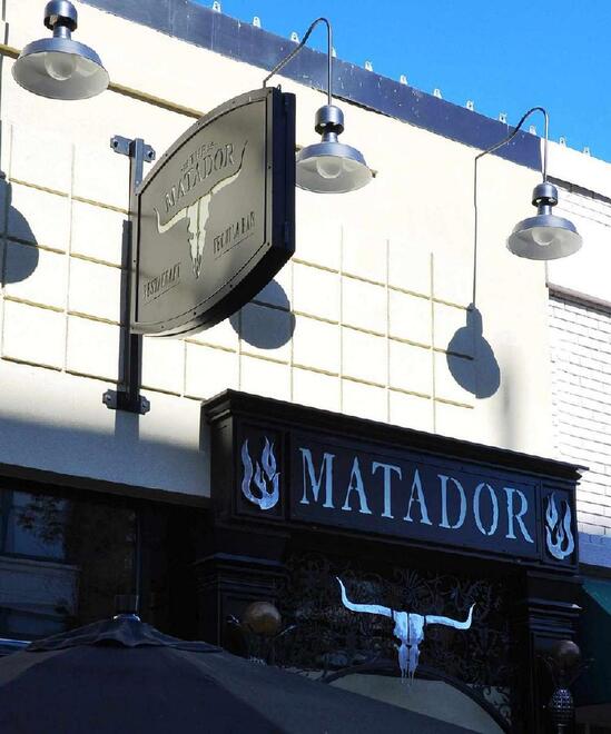 Menu at Matador Boise pub & bar, Boise