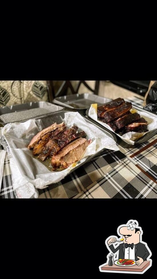 Menu at Mr. B’s BBQ with a kick, Lake City