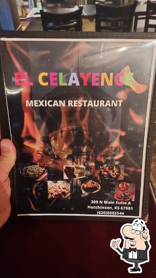 Menu at Celayense Restaurant, Hutchinson