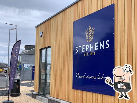 Menu at Stephens Bakery - Rosslyn Street, Kirkcaldy