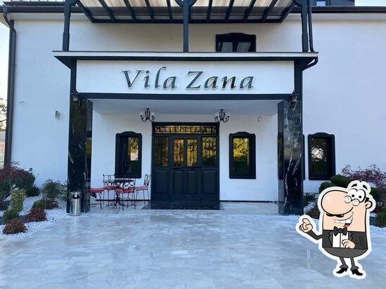 Menu at Vila Zana restaurant, Vrapchishte
