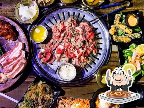 Menu at Hwaro BBQ, Las Vegas