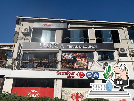 Menu at Locca teras lounge, Istanbul