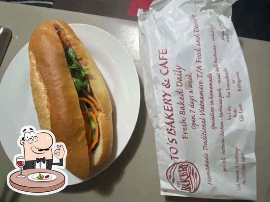 Menu at To's Bakery & Cafe, Footscray