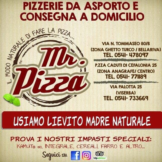 Mister Pizza pizzeria, Rimini, Via Nicolo Tommaseo 80 - Recensioni del ristorante