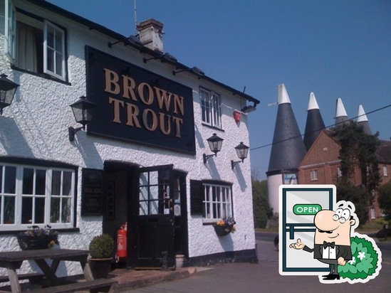 Menu at The Brown Trout pub & bar, Lamberhurst