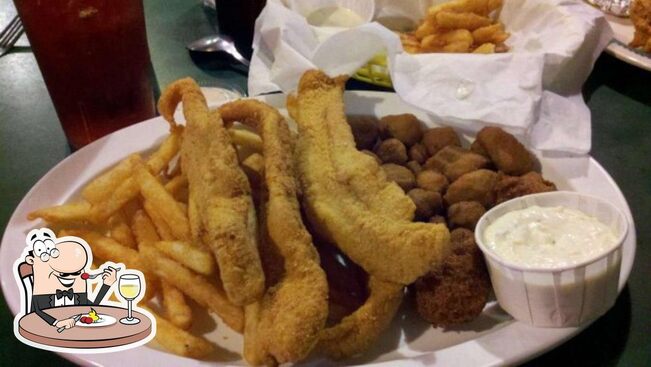 Menu at Duke's Fish Shack restaurant, Longview
