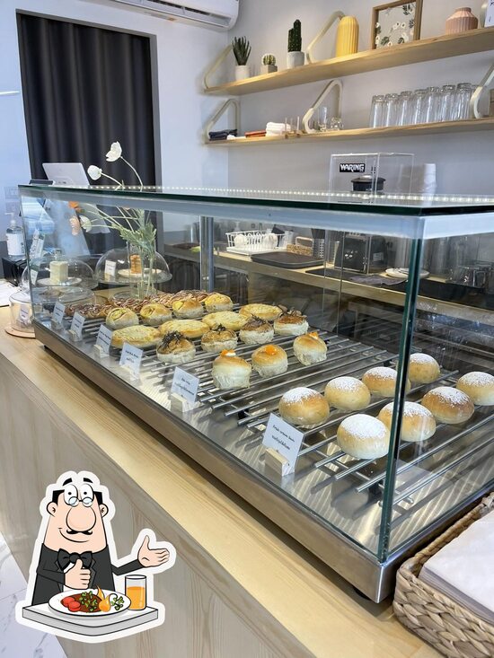 Menu at Sweet Home cafe and bakery, Khlong Na