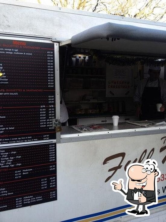 Menu at The Full Monty Snack Bar, Crawley