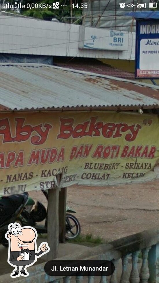 Carta del restaurante Roti Bakar ABY, Serasan Jaya
