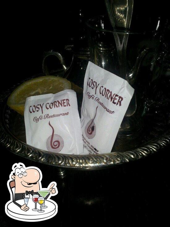 Menu at Cosy Corner cafe, Casablanca