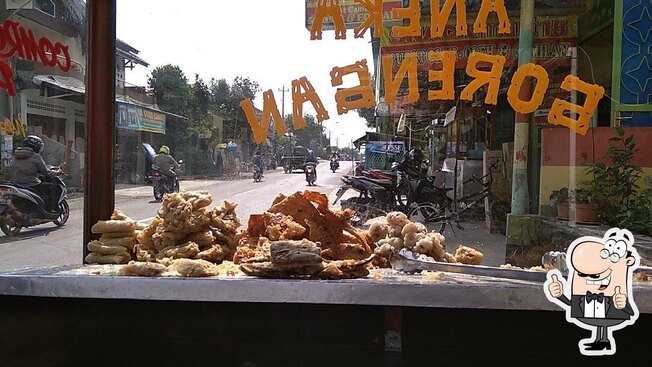 Menu at Gorengan Wong Bumiayu cafe, Purwokerto