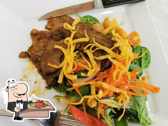 Menu at Kal Thai Coffee House, Kalgoorlie