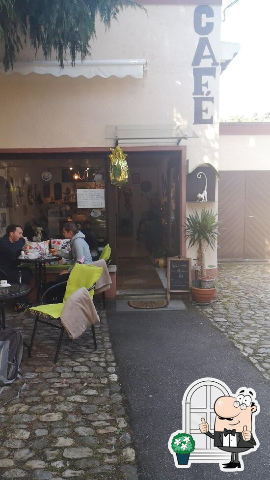 Menu at Cafe Goldener Affe, Freiburg