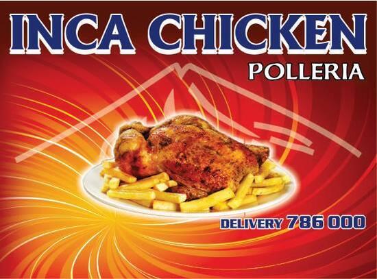 Carta del restaurante Inca Chicken, Arequipa