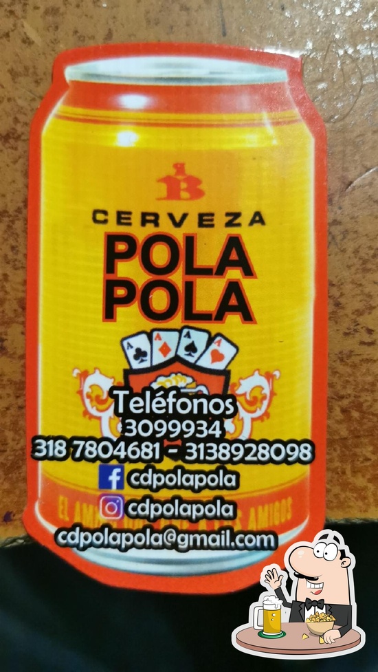 Carta del pub y bar Pola pola, Bogotá