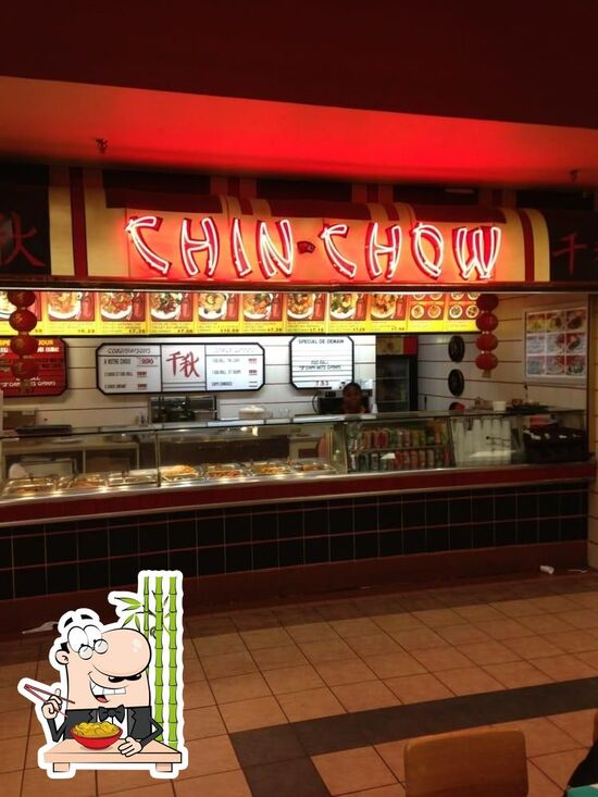 Menu at Chin Chow Restaurant, Montreal