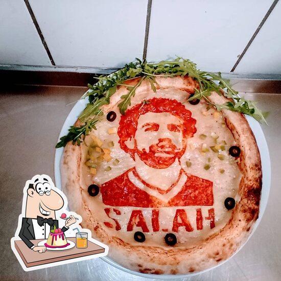 Menu at El Sultan Pizza restaurant, Egypt