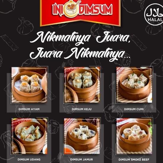 Menu at Ini Dimsum Jagakarsa restaurant, South Jakarta