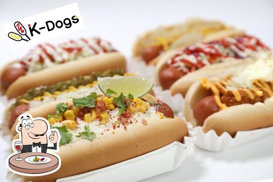 Menu at K Dogs restaurant, Grapevine