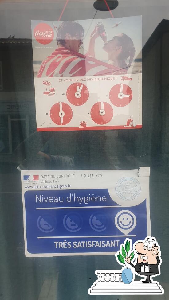 Menu at Le Rif Burger restaurant, Marmande