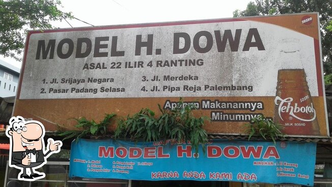 Carta del restaurante Model H. Dowa, Palembang, Jl. Sirna Raga No.869