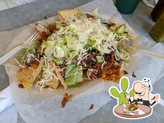 Menu at Don Checko's Mexican restaurant, Chambersburg