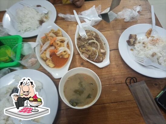 Menu at Lutong Binyang restaurant, Biñan